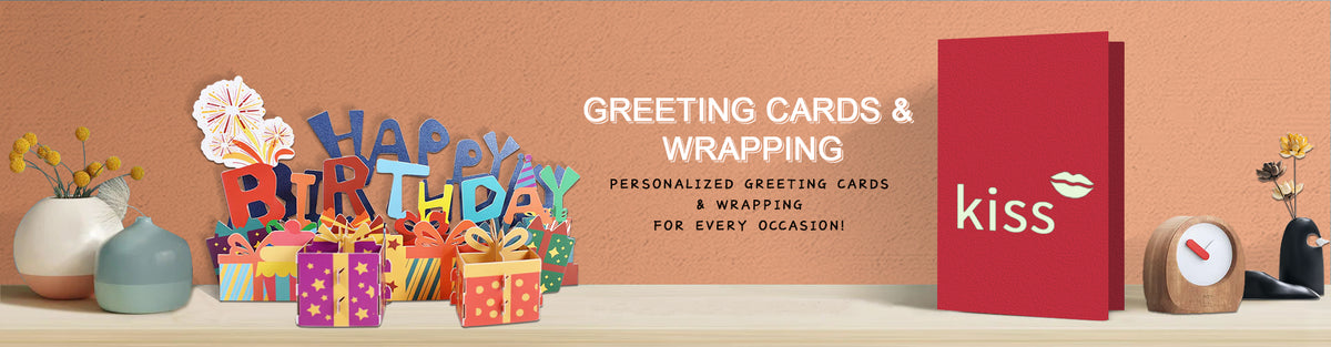 Greeting Card & Wrapping -3D Pop-up Card - Personalized Gift Card ...