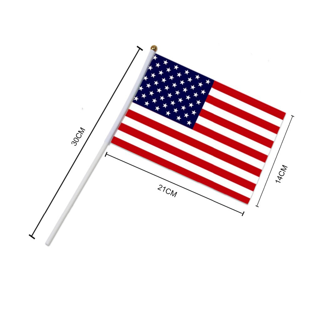 2 Pcs Hand Waving Small Flag Portable American Flag – 4FunGift