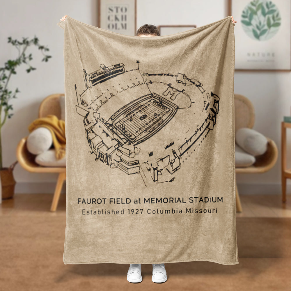 4FunGift® Faurot Field at Memorial Stadium- Missouri Tigers Football,