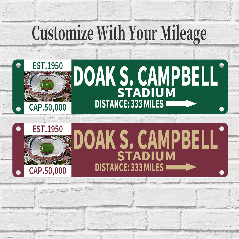 Doak S. Campbell Stadium, Custom Street Iron Sign for Florida State Se ...