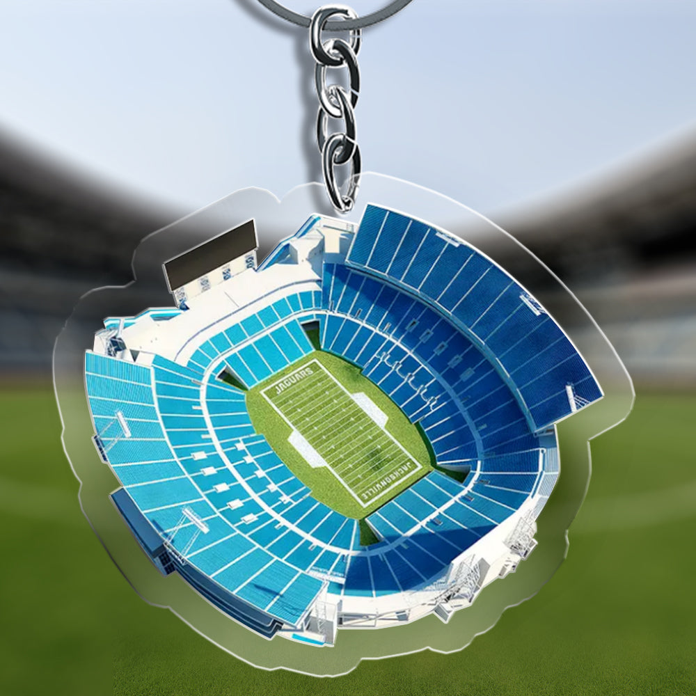 EverBank Stadium Gifts For Football Fan Acrylic Keychain American Foot ...
