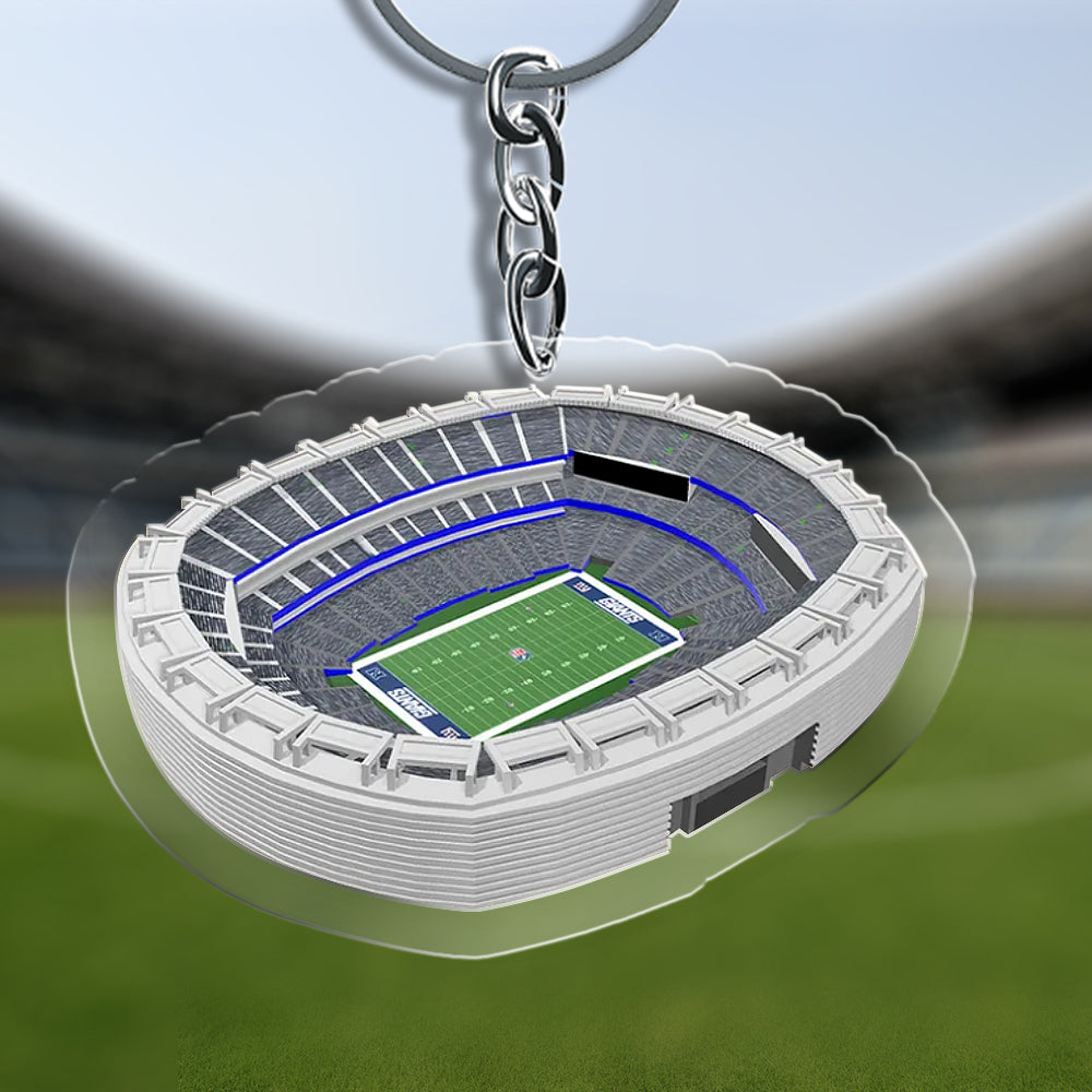 MetLife Stadium Gifts For Football Fan Acrylic Keychain American Footb ...