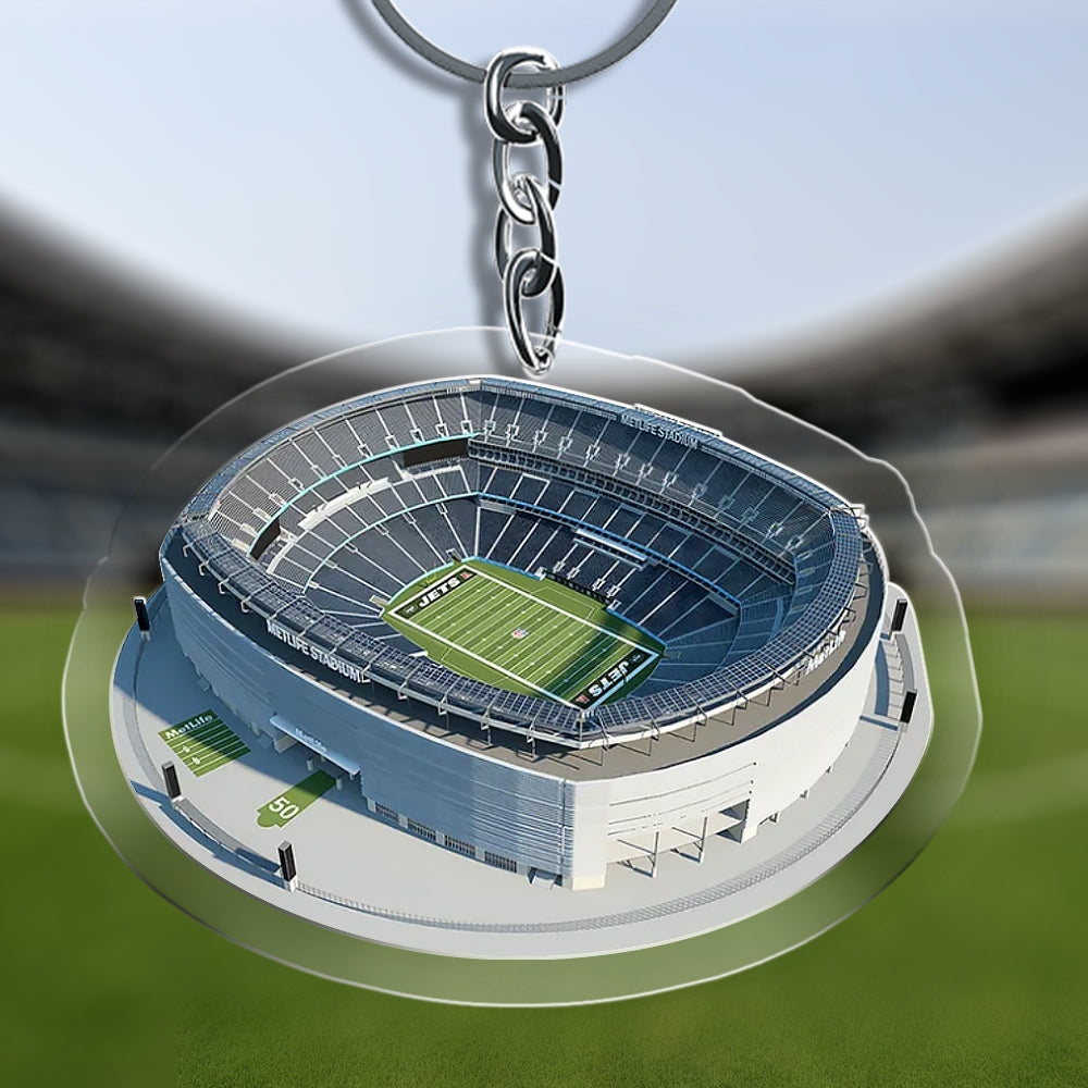 MetLife Stadium Gifts For Football Fan Acrylic Keychain American Footb ...