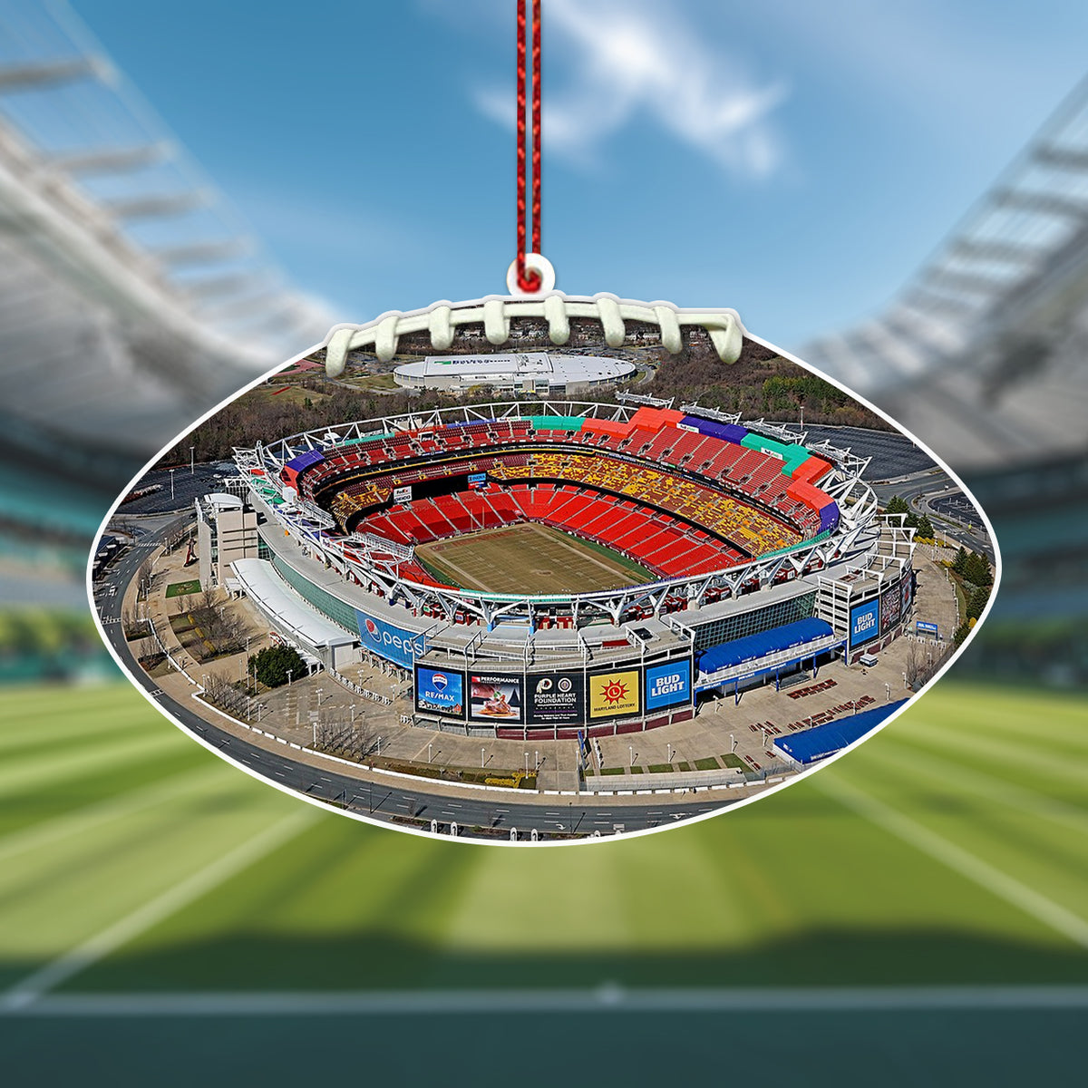 Northwest Stadium- Washington Commanders Football Acrylic Hanging Deco ...