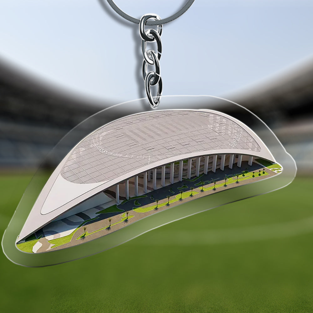SoFi Stadium Gifts For Football Fan Acrylic Keychain American Football ...