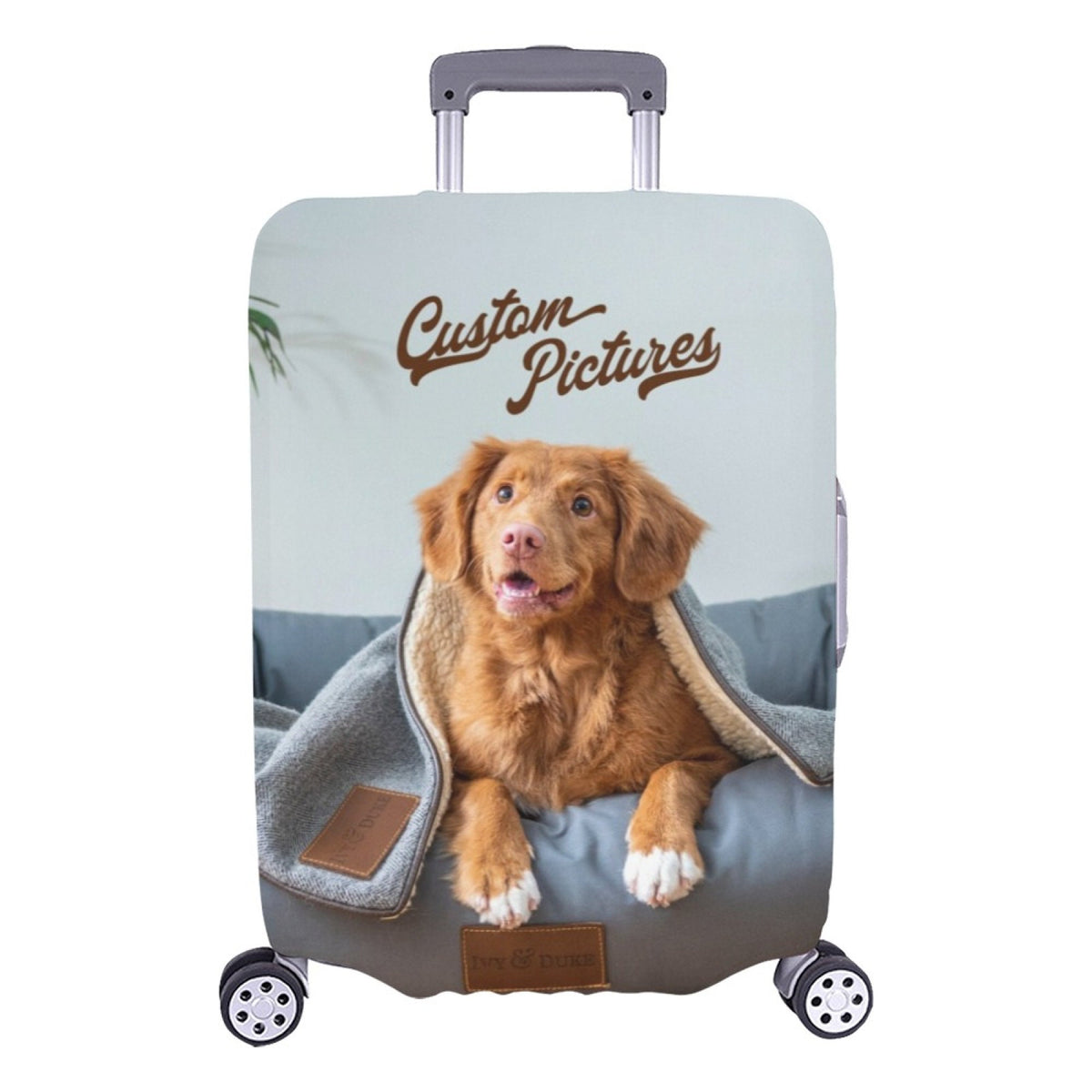 Summer Sale- Custom Personalized Funny Photo Luggage Cover Suitcase Co ...
