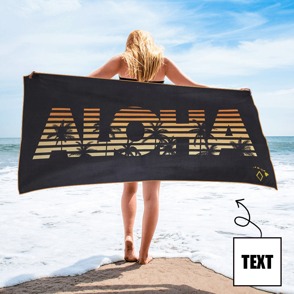 Personalized Beach Towels Custom Big Face Beach Towel for Beach Party ...